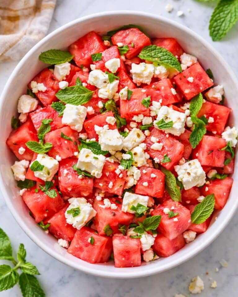 Watermelon Feta Salad Recipe – Fresh Easy Summer Dish
